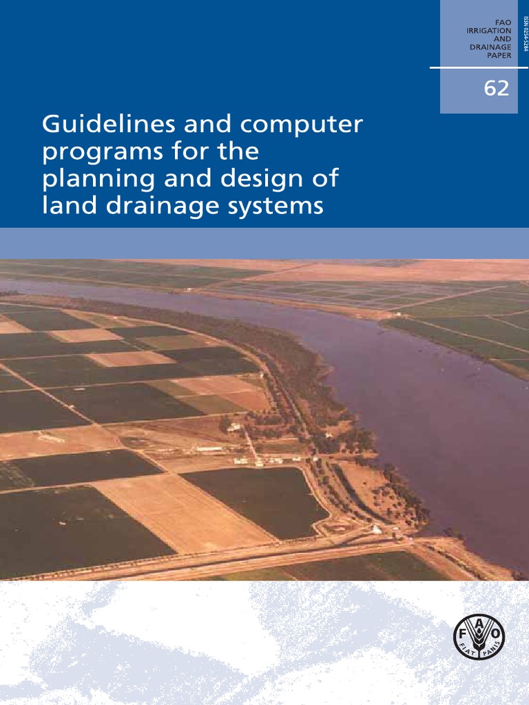 FAO 62-2007 - Guidelines & Computer Programs | PDF