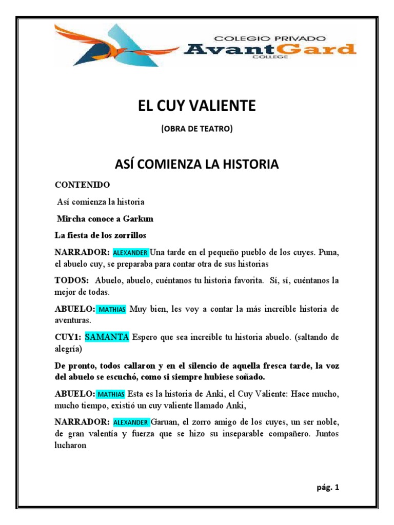 El Cuy Valiente | PDF