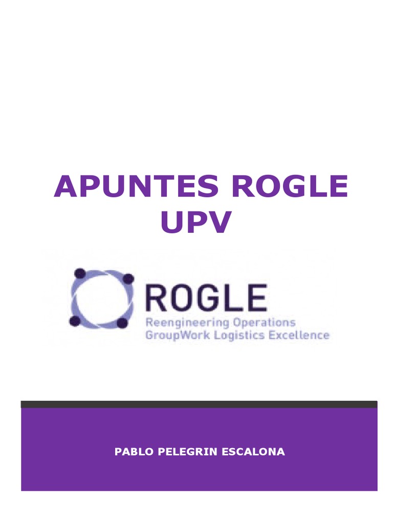 Rogle Upv | PDF | Logística | Almacén