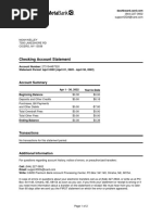 PayPal Bank Statement | PDF | Pay Pal | Deposit Account