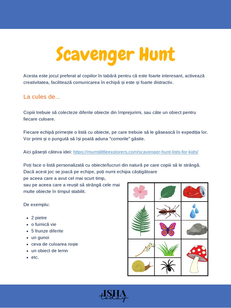 Jocuri de Vara | PDF