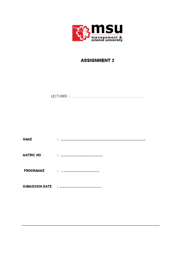 Assignment Math (2) - MSU FIE CFS MAY11 27/7/11 | PDF