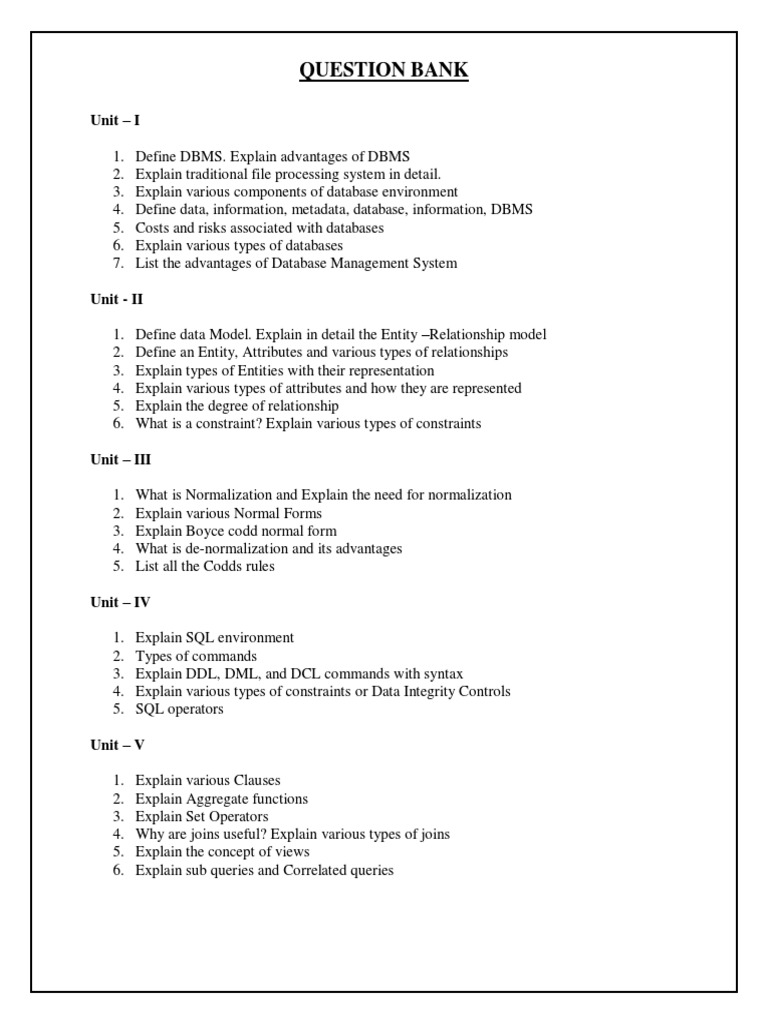 QuestionBank LabPractcals | PDF | Databases | Relational Database