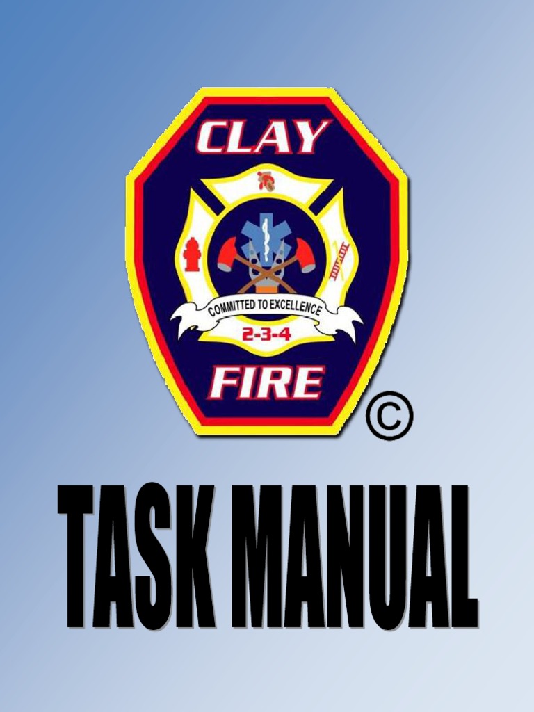 Blue Card Clay Task Manual | PDF