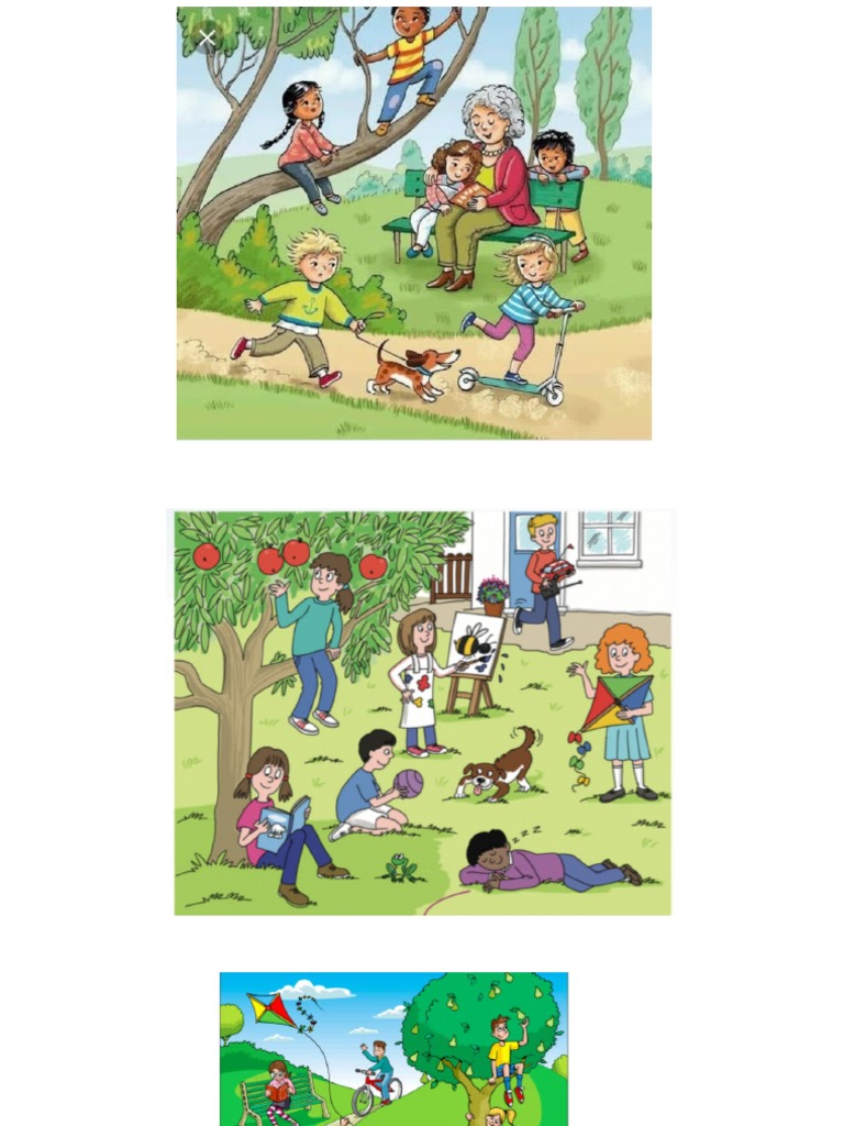 Describe Pictures Kids | PDF