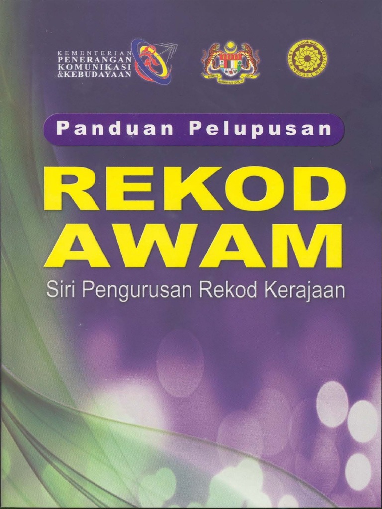 Panduan Pelupusan Rekod Awam | PDF