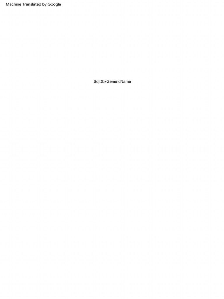 Sql Dbx Pdf 