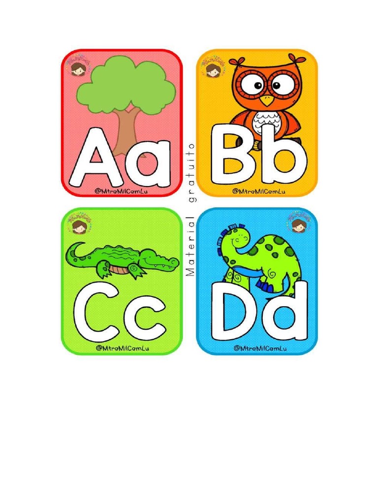 Abecedario A Color | PDF