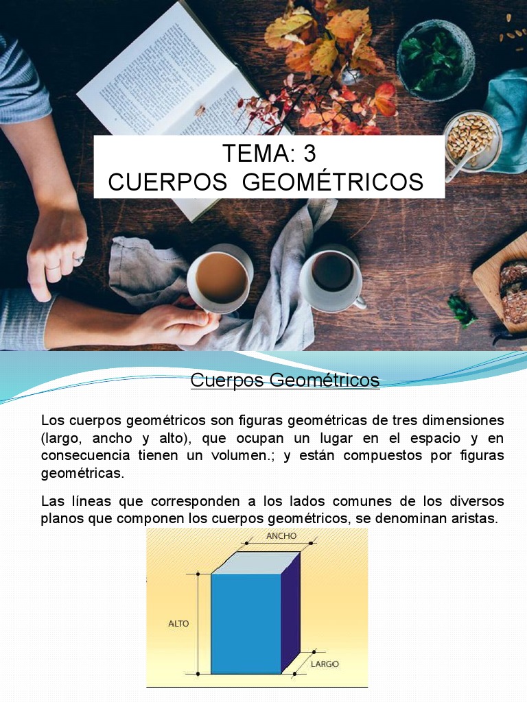 Cuerpos Geométricos y Diseño Volumétrico | PDF | Ciencia y matemáticas
