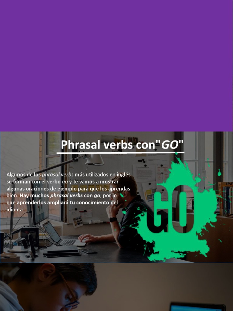 Phrasal Verb. Go | PDF