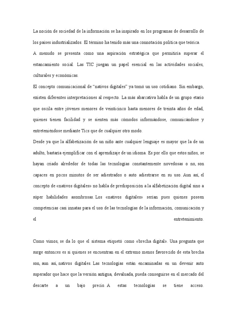 Resumen Nativos Digitales, Solciedad Liquida y Solida Según Bauman. | Descargar gratis PDF ...