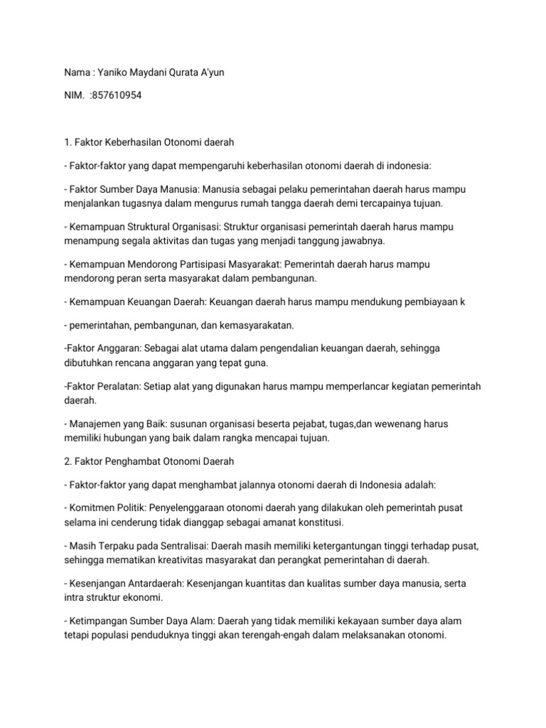 Nama - Yaniko M-WPS Office | PDF