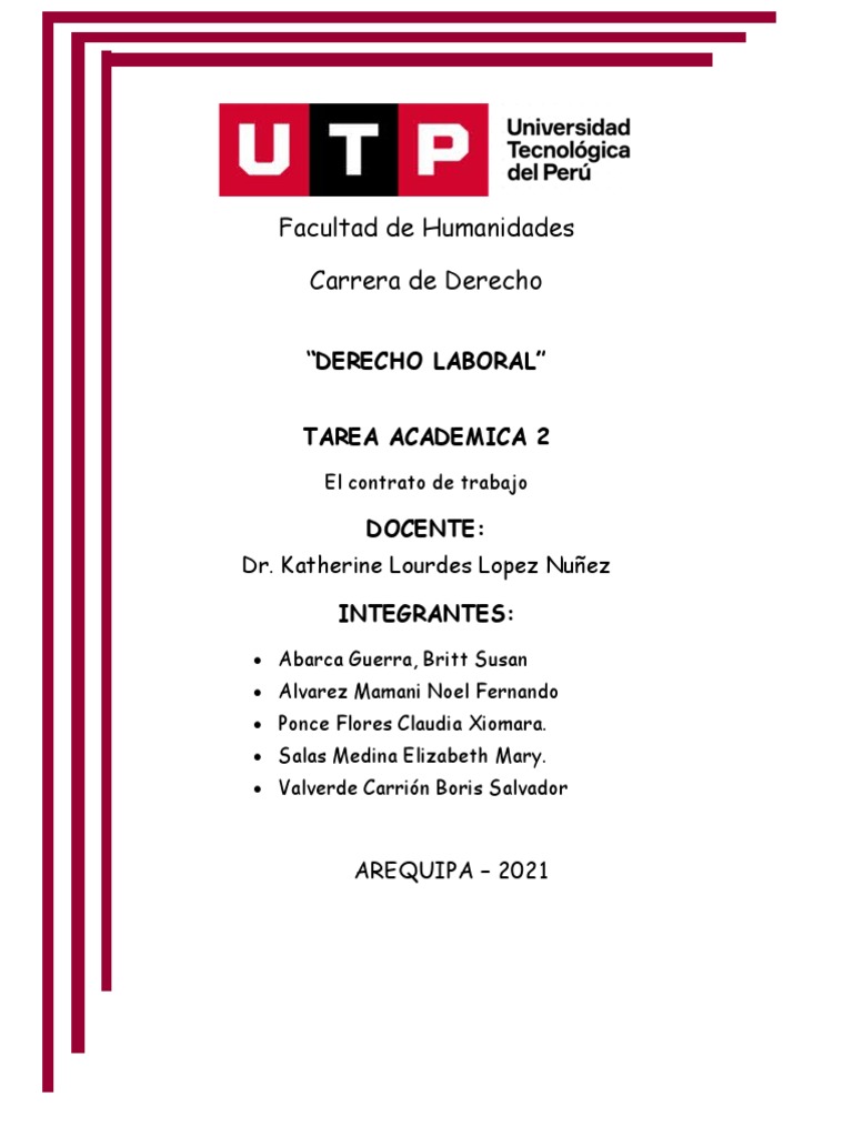 Ta2 - Laboral-04-11-2021-1 | PDF