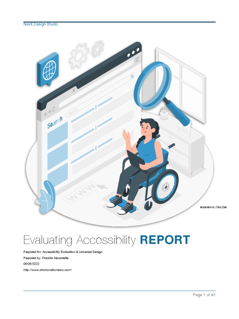 Accessibility Evaluation Report by F. Navarrette | PDF | Accessibility | World Wide Web