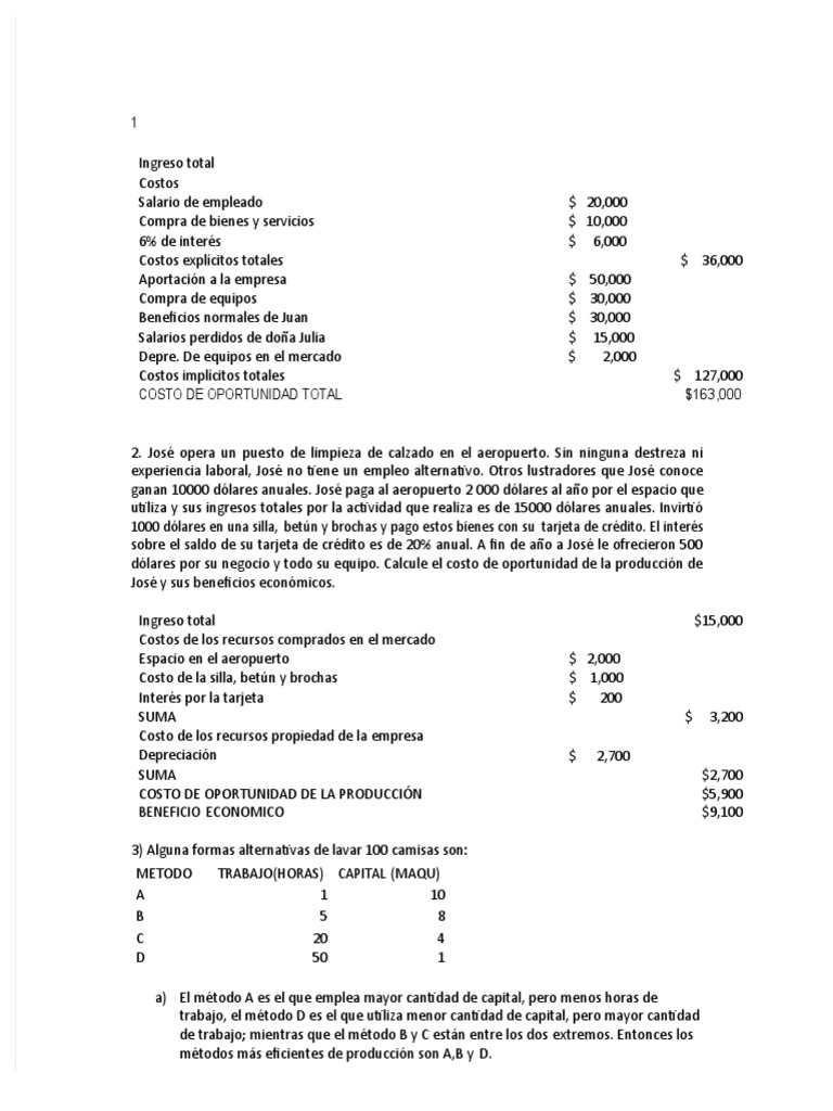 PDF Ejercicios de Micro | PDF | Agricultura | Business