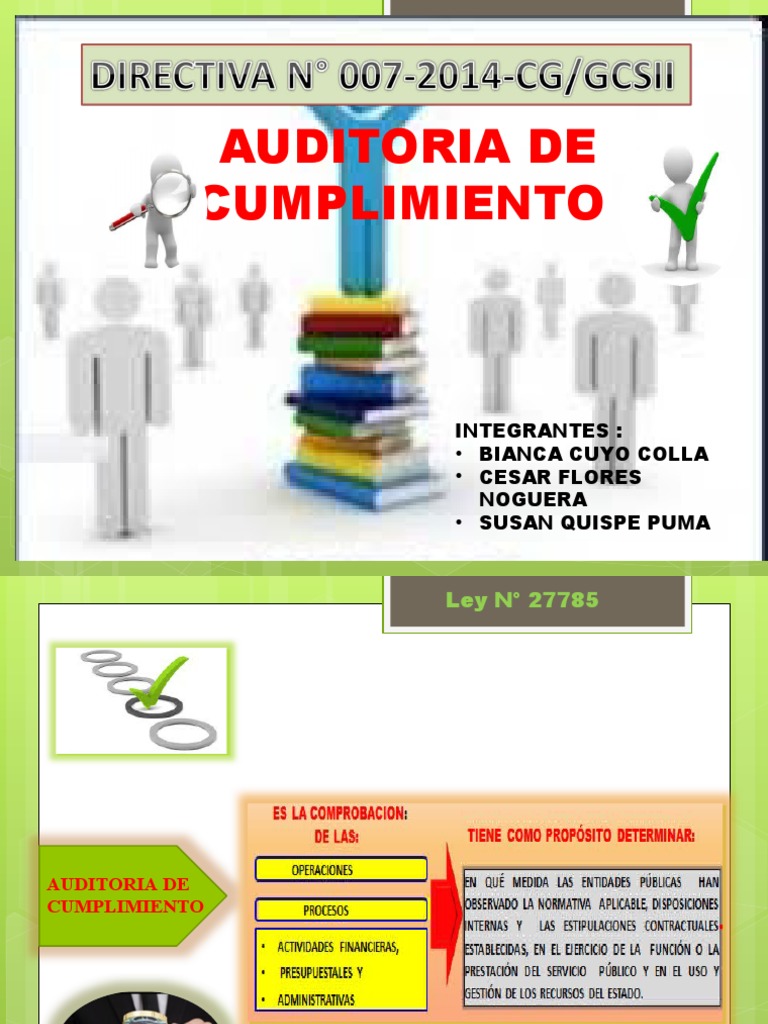 Auditoria de Cumplimiento | PDF | Auditoría | Planificación