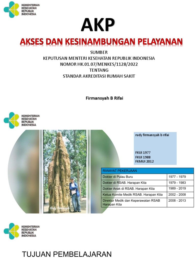 AKP - Akreditasi RS - KEMENKES-21 | PDF