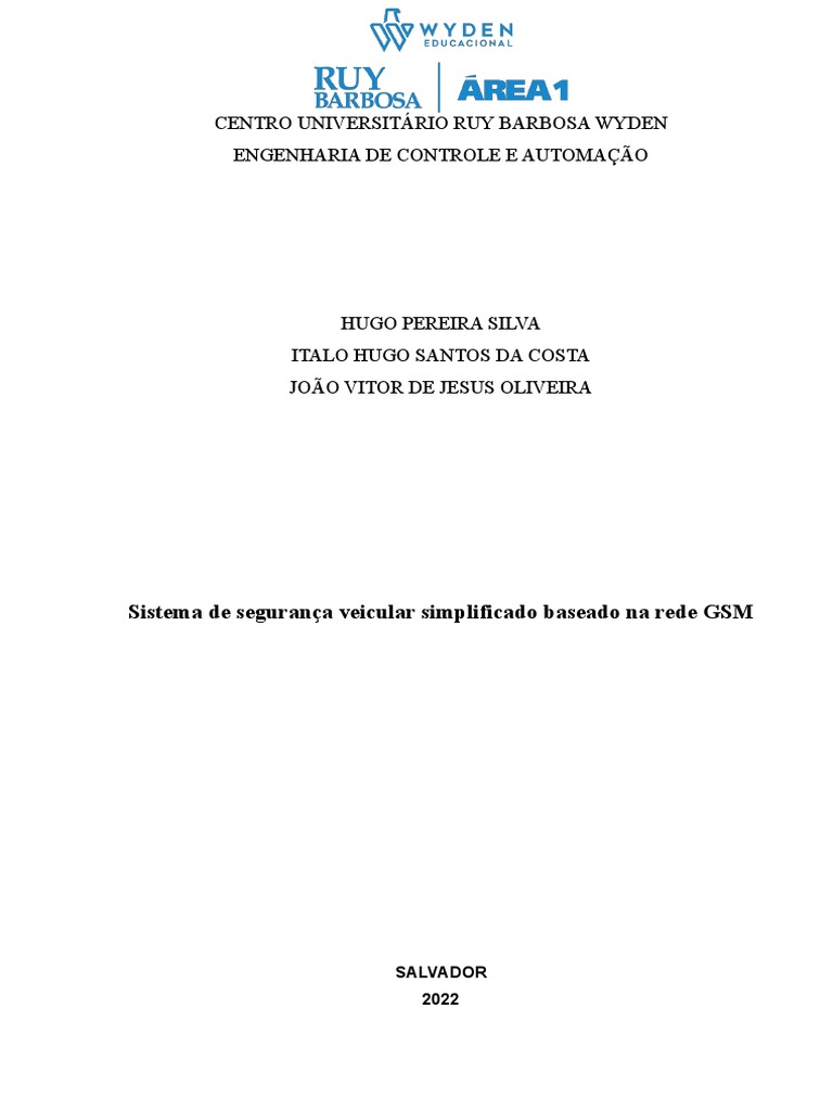 TCC Formatado | PDF | Motor de Combustão interna | Arduino