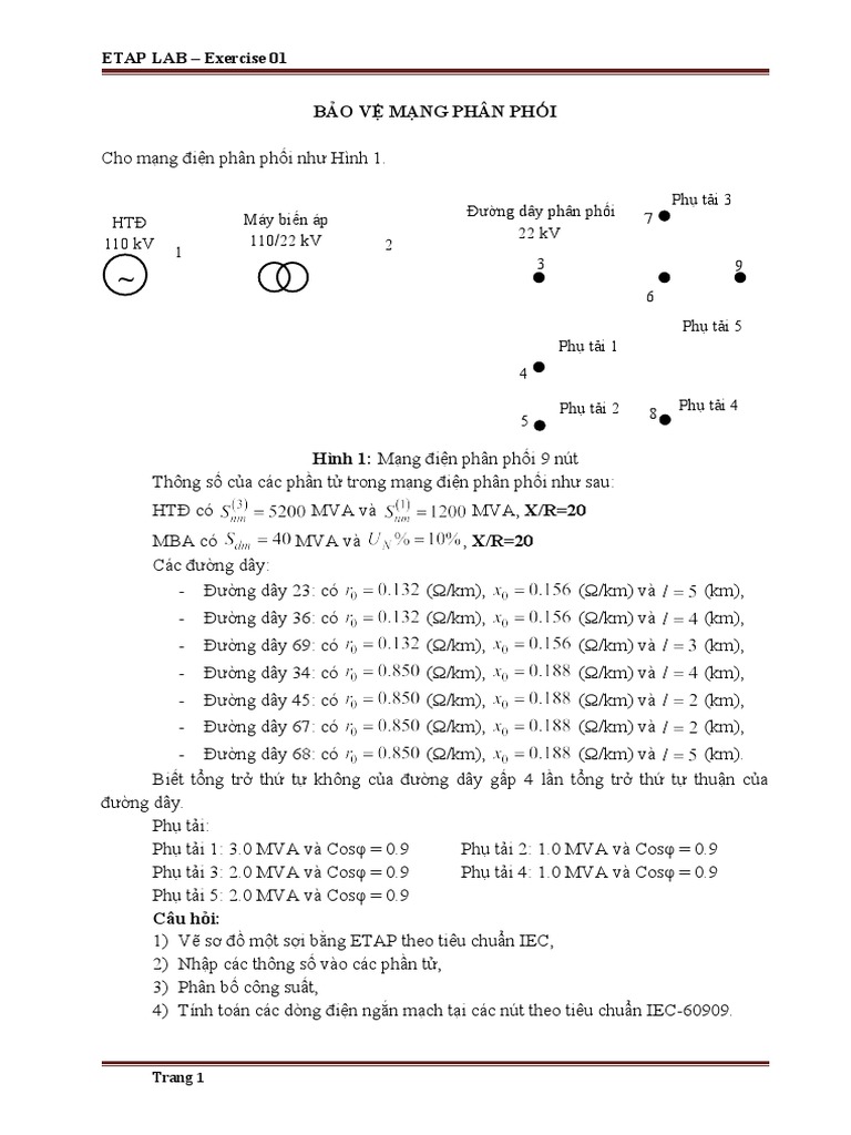 Báo Cáo Exercise 01 Etap Lab | PDF