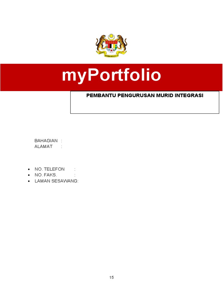 01 Myportfolio PPM Integrasi | PDF