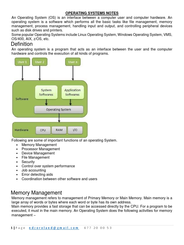 Operating System | PDF | Thread (Computing) | Operating System Operating System | PDF | Thread (Computing) | Operating System