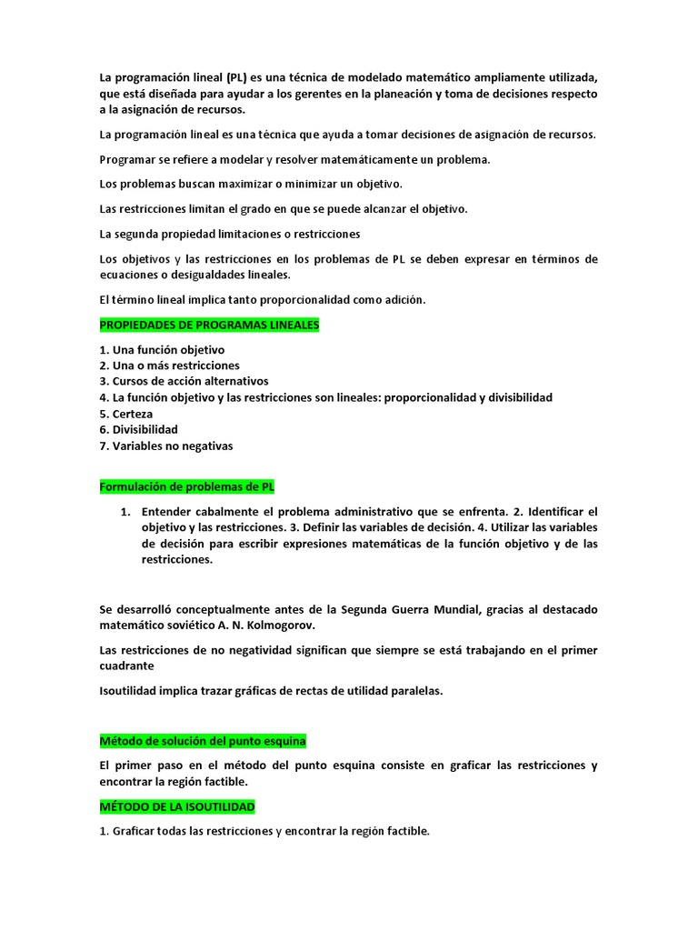 Todo Unido | PDF | Toma de decisiones | Programación lineal