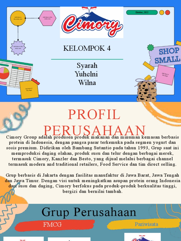 Kelompok 4 - Supply Chain Management - Cimory | PDF