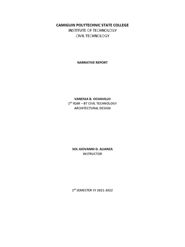 NARRATIVE Report - Architectural Design | PDF | Green Building | Sustainable Architecture