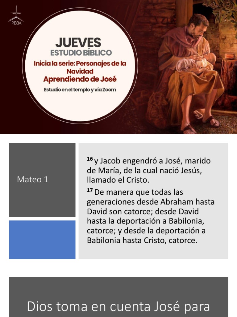 Aprendiendo de José - Serie - Personajes de Navidad | PDF | San José ...