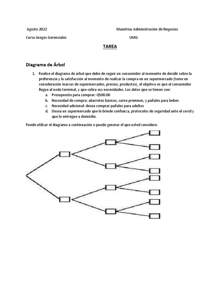 annotated-TAREA 3 DIAGRAMA DE ARBOL | PDF