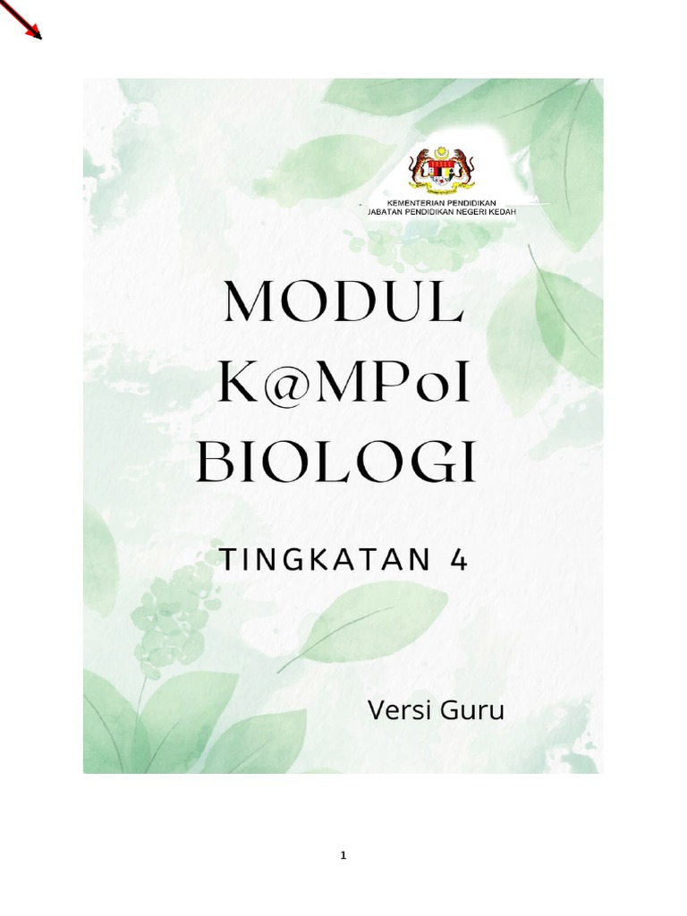 Modul Kampoi Biologi Tingkatan 4 Edisi Guru 2022 Pdf