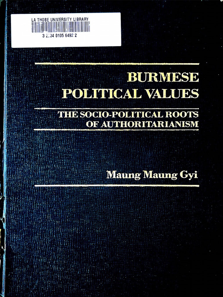 Burmese Political Values | PDF
