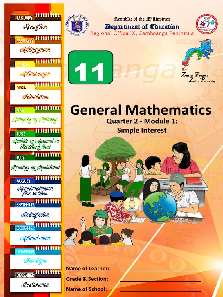 Genmath Q1 M1 | PDF | Interest | Loans
