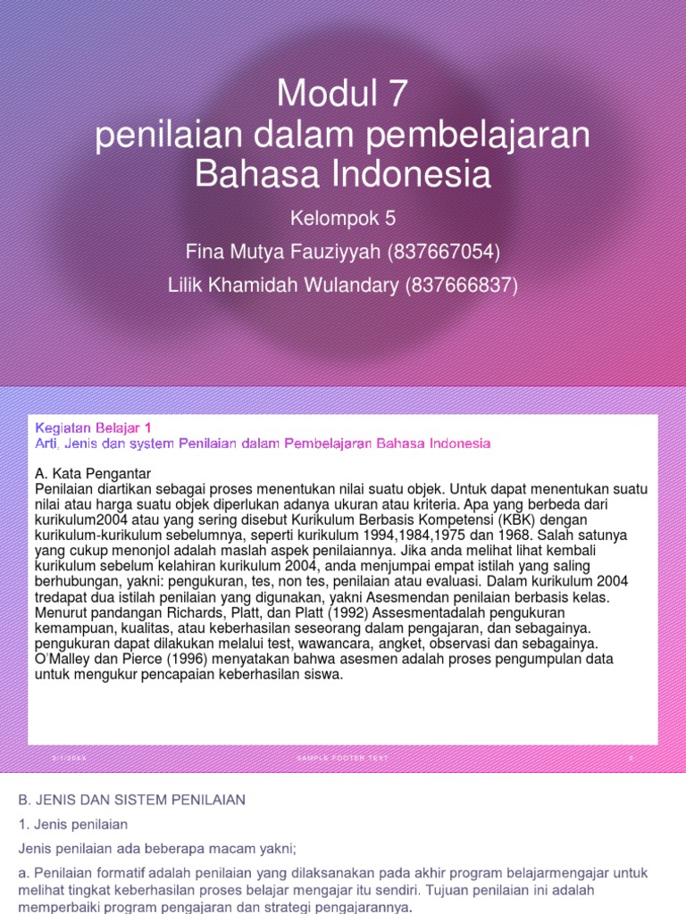 Modul 7 | PDF