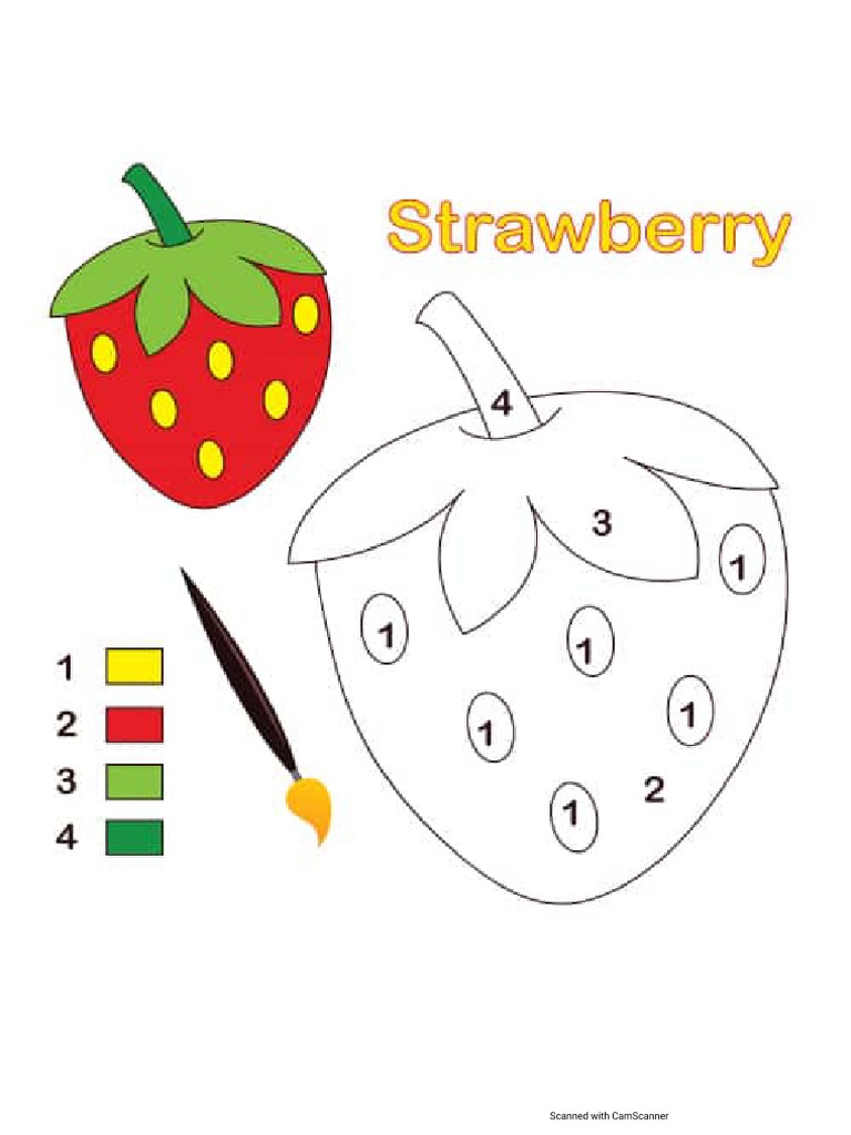 Colour by Numbers 1-10 | PDF