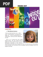 Characters Inside Out | PDF | Anger | Emotions