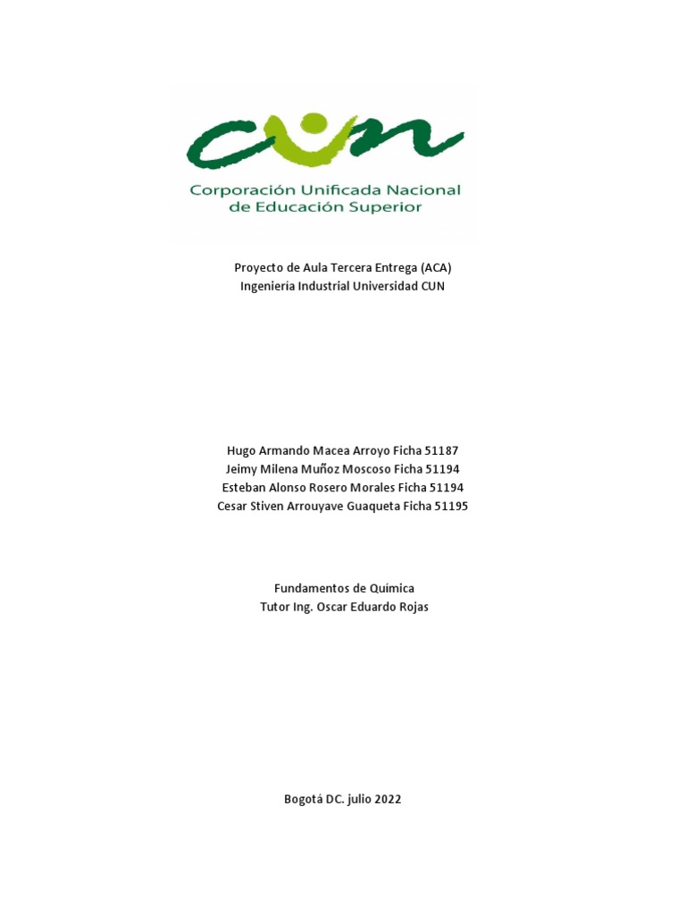 ACA 3 ENTREGA AMONIACO Quimica | PDF | Amoníaco | Fertilizante