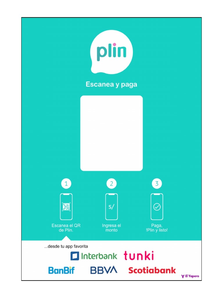 Letrero Plin WORD | PDF