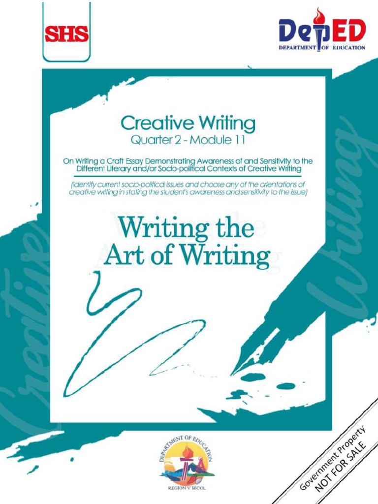 Creative Writing Quarter 2 Module 11 | PDF | Defamation | Poetry