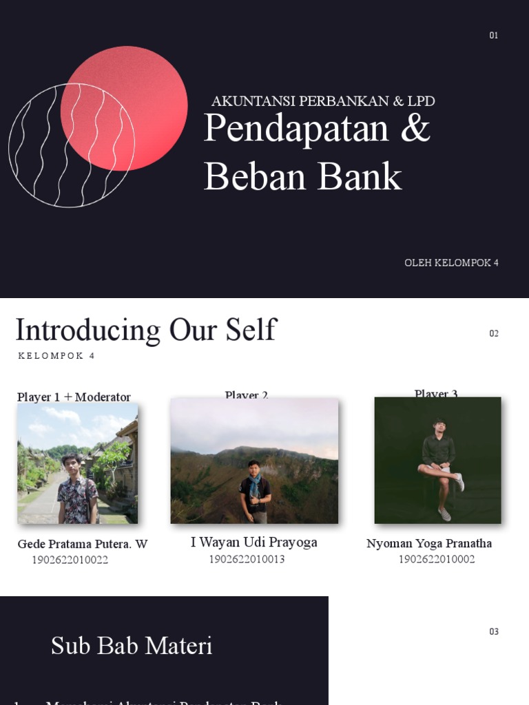 Kelompok 4 - Pendapatan Dan Beban Bank | PDF