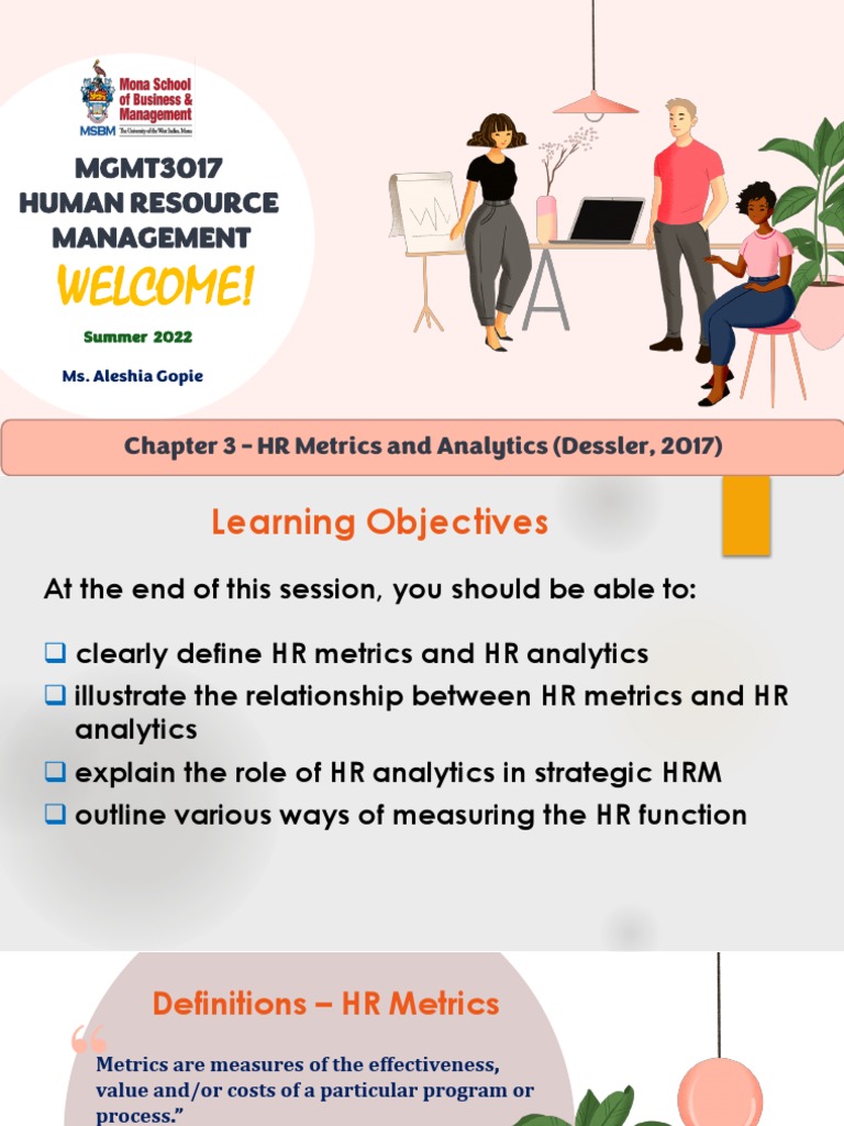 HR Metrics and Analytics Overview | PDF | Analytics | Human Resource ...