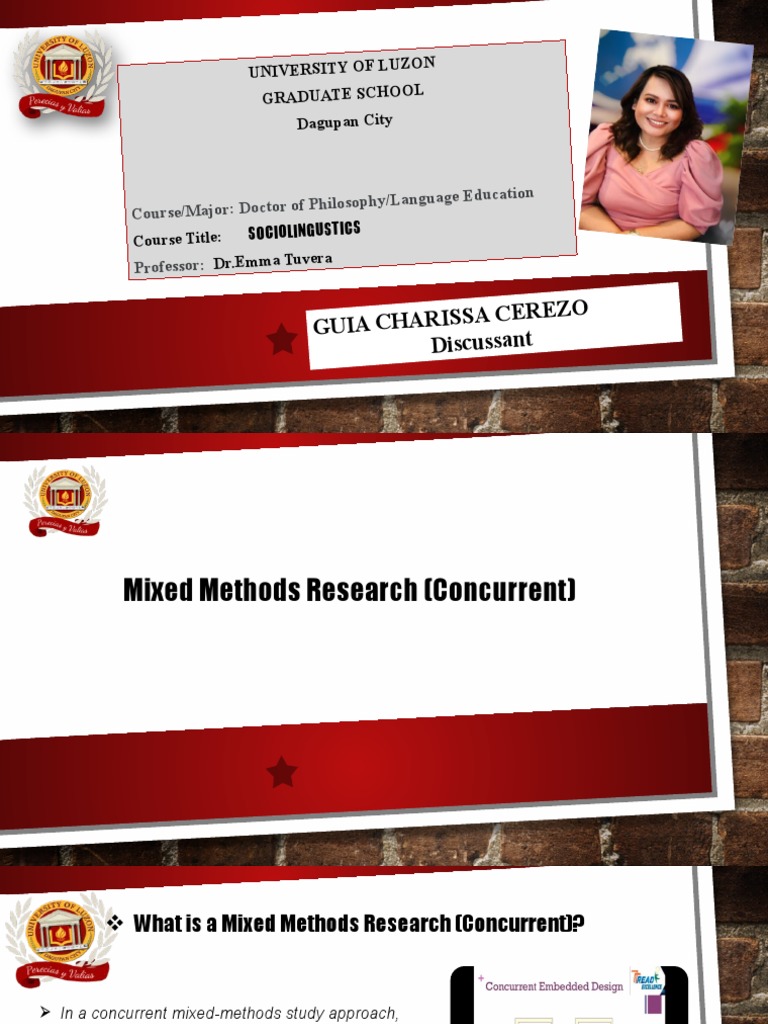 Mixed Methods Research Concurrent | PDF | Quantitative Research ...