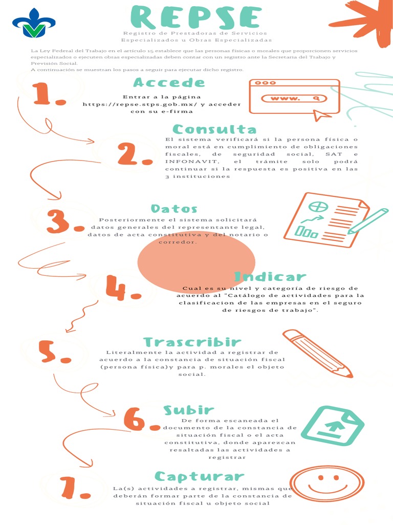 Manual para La Inscripcion Al REPSE | PDF