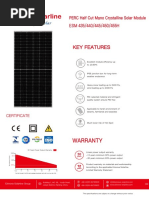 Adani 545W Solar Panel Datasheet | PDF | Solar Power | Energy Harvesting