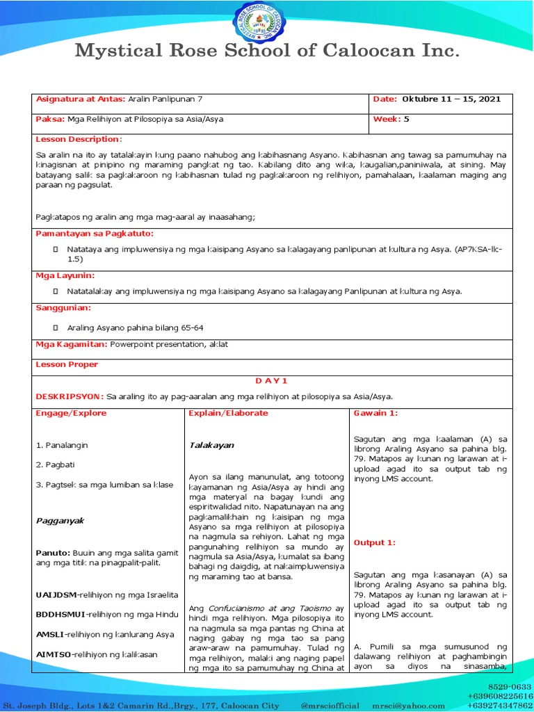 AP 7 Module 5 Edited | PDF