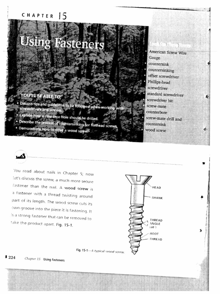 Ch15 Fasteners | PDF