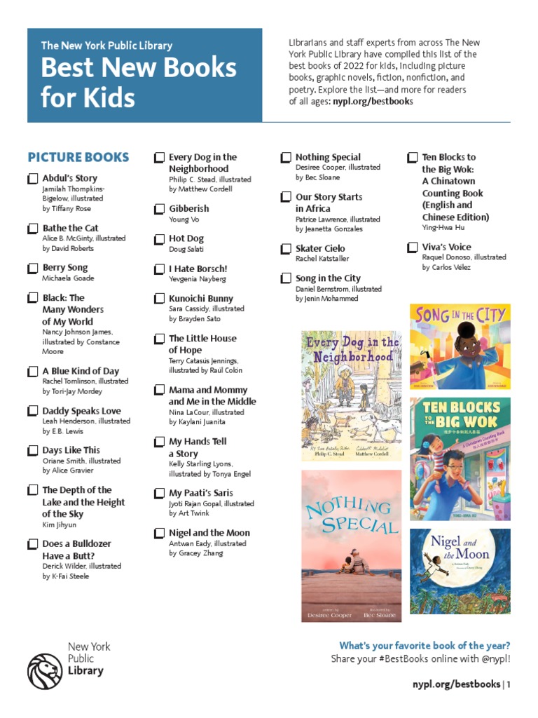 Kids Best Books 2022 | PDF | Art | Mystery, Thriller & Crime Fiction