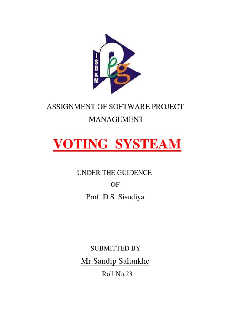 Online Voting System Project Overview | PDF