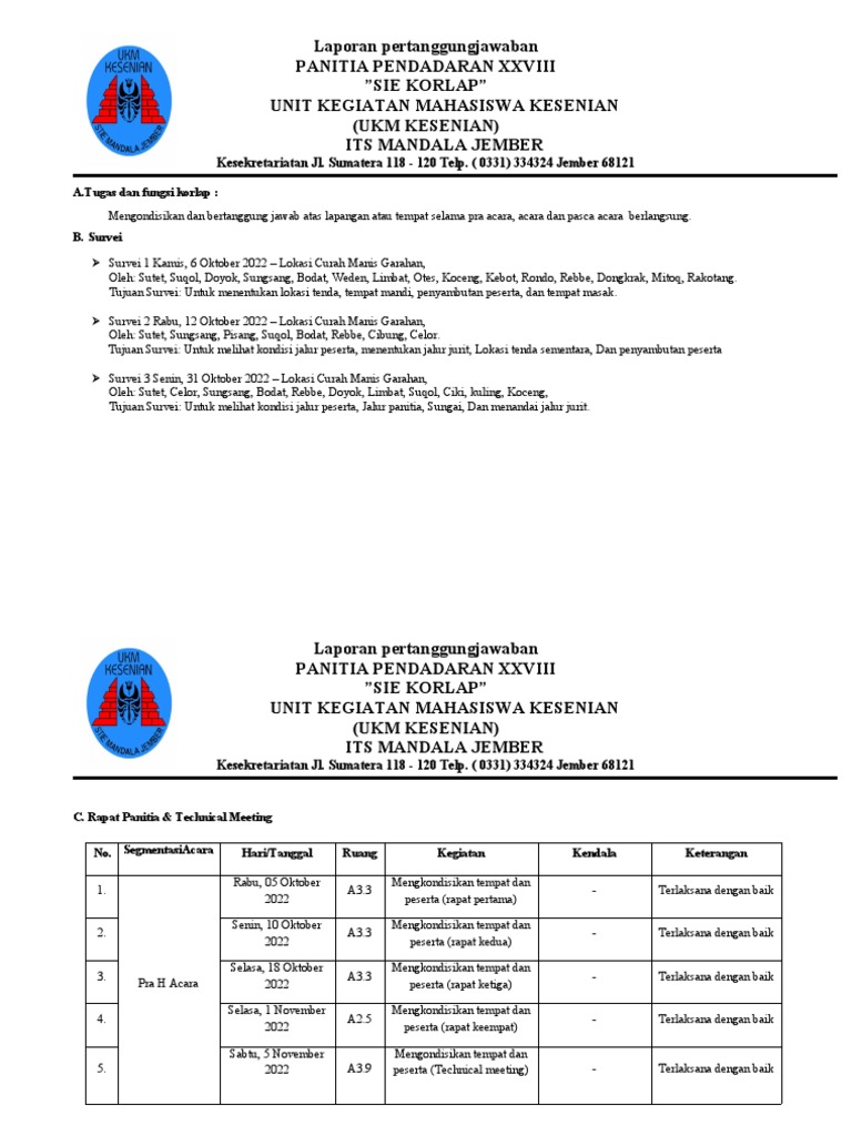 LPJ Sie Korlap Fix-2 | PDF