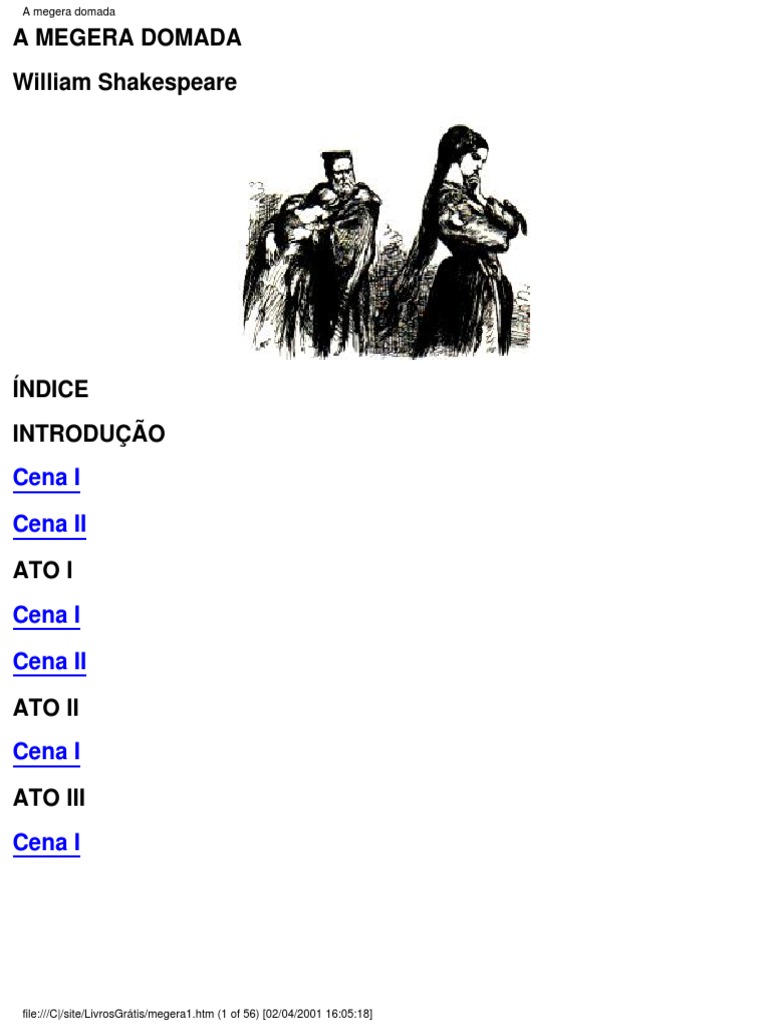 Megera Domada | PDF | A Megera Domada | Amor